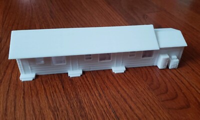 HO SCALE 1:87 ROAD SIDE MOTEL INN HOTEL WITH BED DRESSER LAMP ICE ...