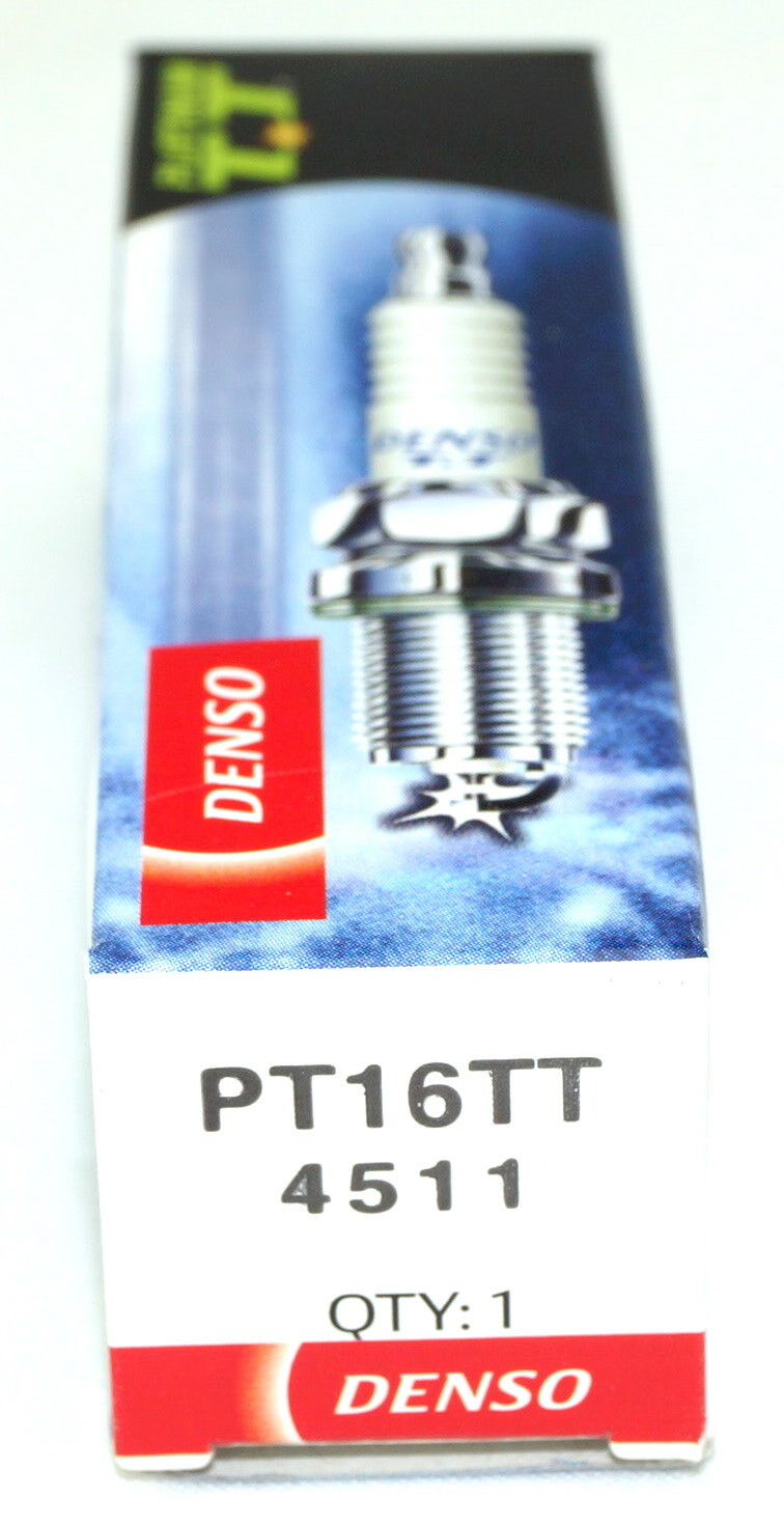 Set of 4 Genuine Denso 4511 PT16TT Platinum TT Spark Plug | eBay