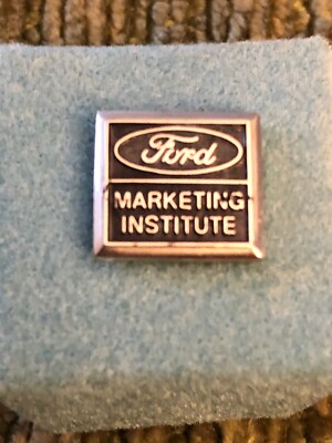Ford Sterling Silver Tie Tack Lapel Pin Award FORD Marketing Institute ...
