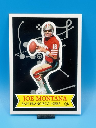 1984 Topps NFL Football Stars #13 Joe Montana HOF MINT | eBay