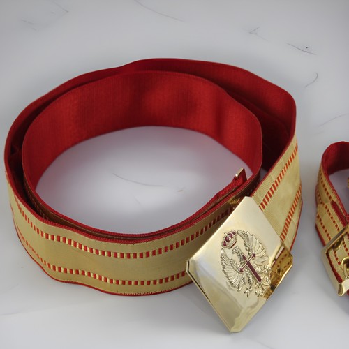 Military Gala Belt Spanish Army Officers Gold - Aguila de San Juan | eBay