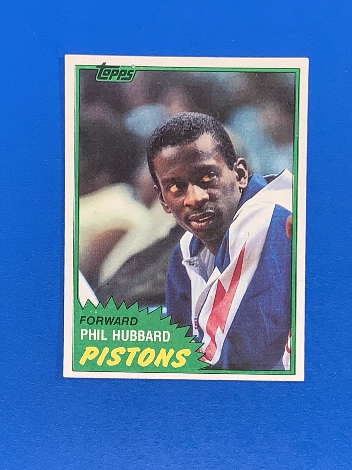 1981-82 Topps Phil Hubbard Basketball Card #82 Detroit Pistons Set ...