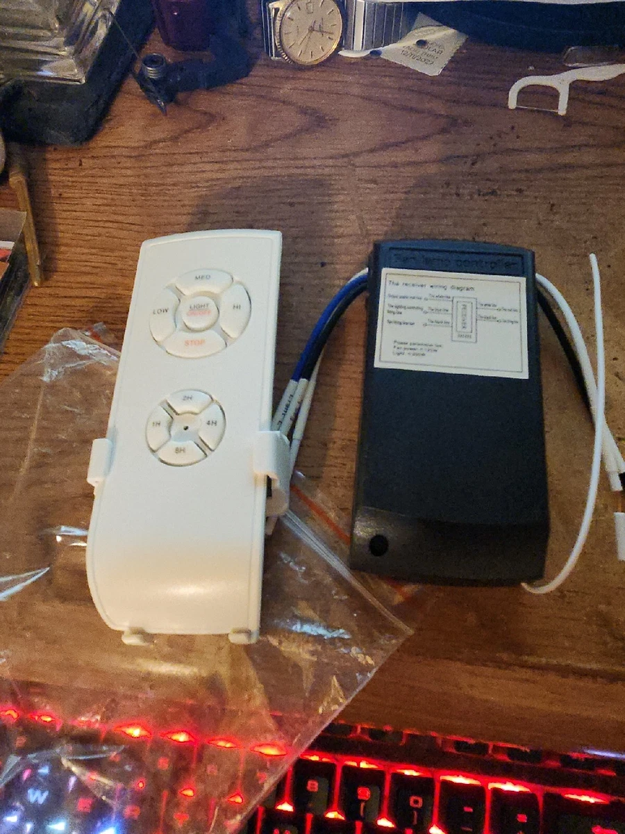 Ceiling Fan Remote Control Transmitter And Receiver | Shelly Lighting