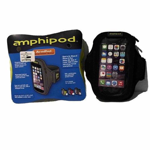 Amphipod ArmPod SmartView Sumo Running Adjustable Black Armband NIB | eBay