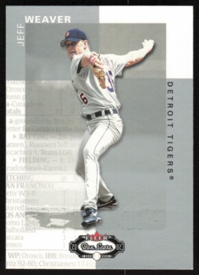 2002 Fleer Box Score #23 Jeff Weaver Detroit Tigers | eBay