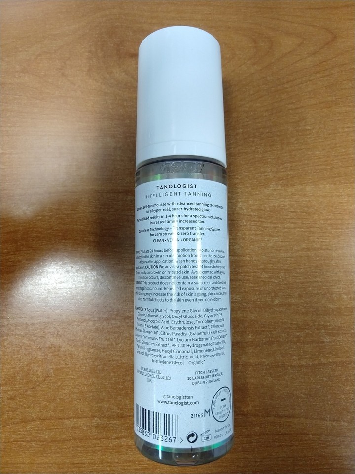 Tanologist Express Tan Self Tan Mousse *LIGHT 6.76oz. (3267) - R4P5 | eBay