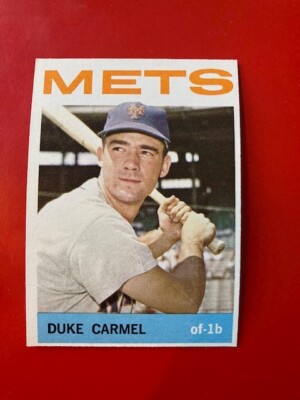 1964 Topps #44 Duke Carmel - New York Mets NM+ | eBay