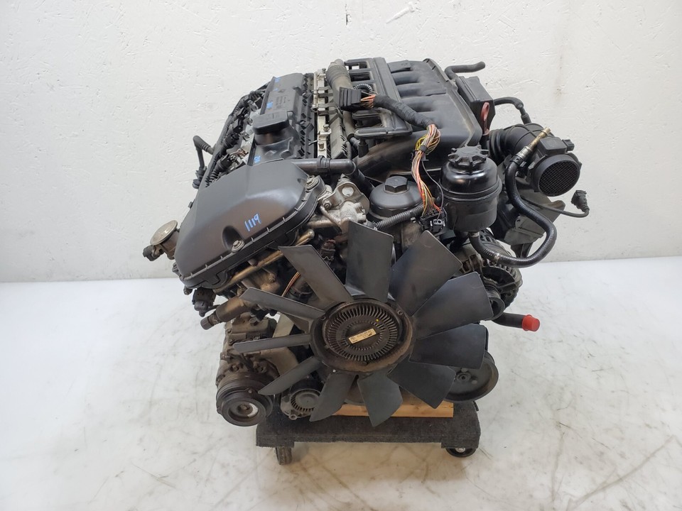 01-03 OEM BMW E39 525i M54B25 2.5L I6 RWD Engine Motor Long Block Assy ...