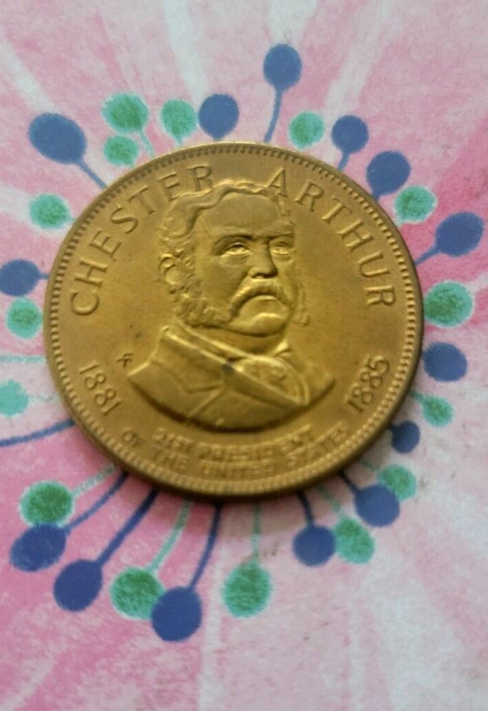 Chester Arthur Coin 1881-1885 President's Collector Edition Bronze | eBay