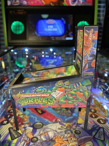 Replica Stern “Teenage Mutant Ninja Turtles” Pinball Machine 1:13 Scale ...