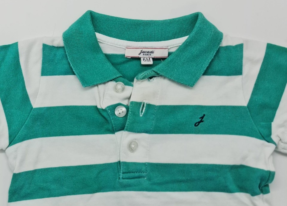 Originale Baby Designer Polo Shirt A Maniche Corte Jacadi Parigi Taglia ...