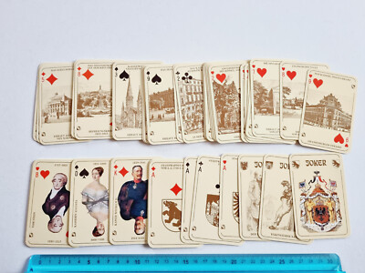 Cards For Game Queen King Germany Poker Vintage Original Playing Card ...