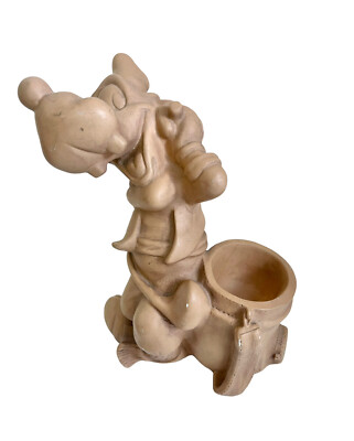 Vintage 1997 Golfer Golfing GOOFY Disney Outdoor Garden Statue Planter ...