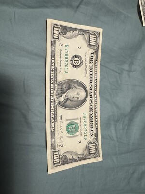 $100 bill (One Hundred Dollar Bill) - Series 1981 | eBay