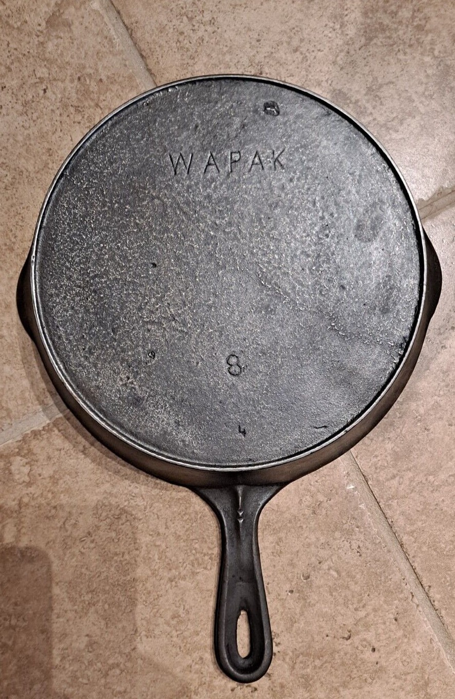 WAPAK #8 SKILLET (BLOCK LOGO) 4 | eBay