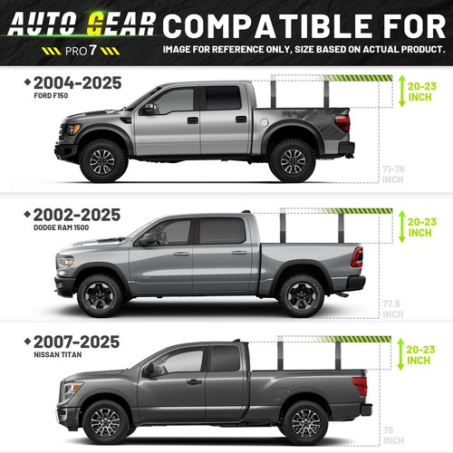 Overland Bed Racks Carrier Cargo For 2004-2025 Ford F150 &2007-2025 ...