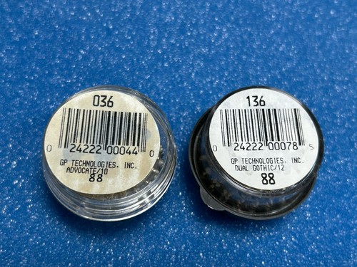 Set of 2 IBM Selectric II Typewriter Element Balls Dual Gothic ...