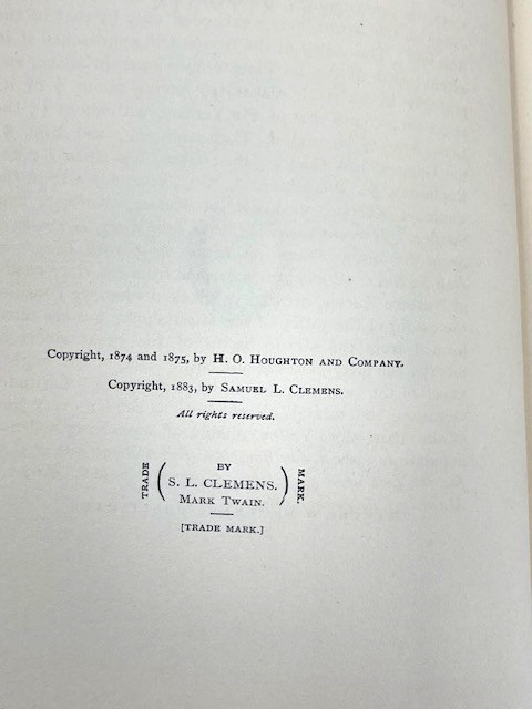 Lot of 2 Mark Twain Harper’s Library Edition Life On The Mississippi ...