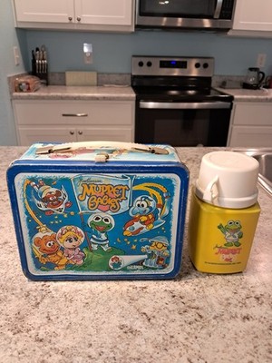 1985 Muppet Babies Lunch Box & Thermos * Vintage * Lunchbox tin kit ...