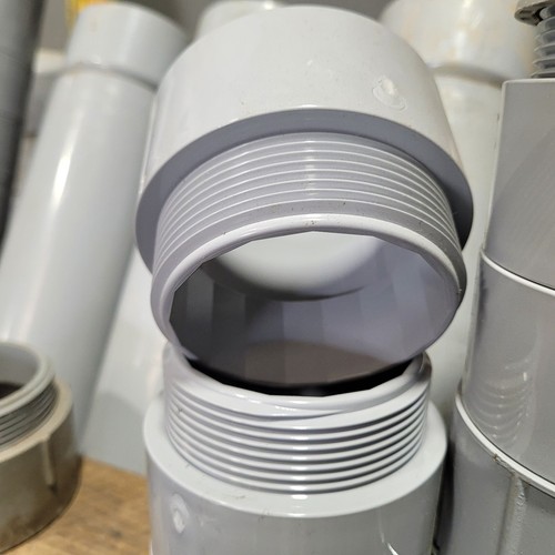 ( Lot of 18) Conduit Terminal Adapter, 3", Sch 40/80, Male, 1pc | eBay