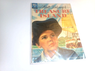 TREASURE ISLAND WALT DISNEY'S DELL ROBERT L. STEVENSON COMIC BOOK TALE ...
