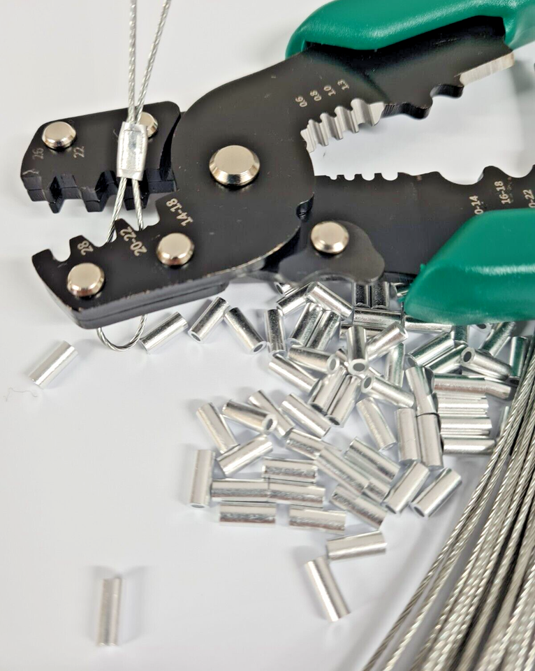 10Pk ELECTRIC METER ALUMINIUM SECURITY SEALS & WIRES & SEAL CRIMPING ...