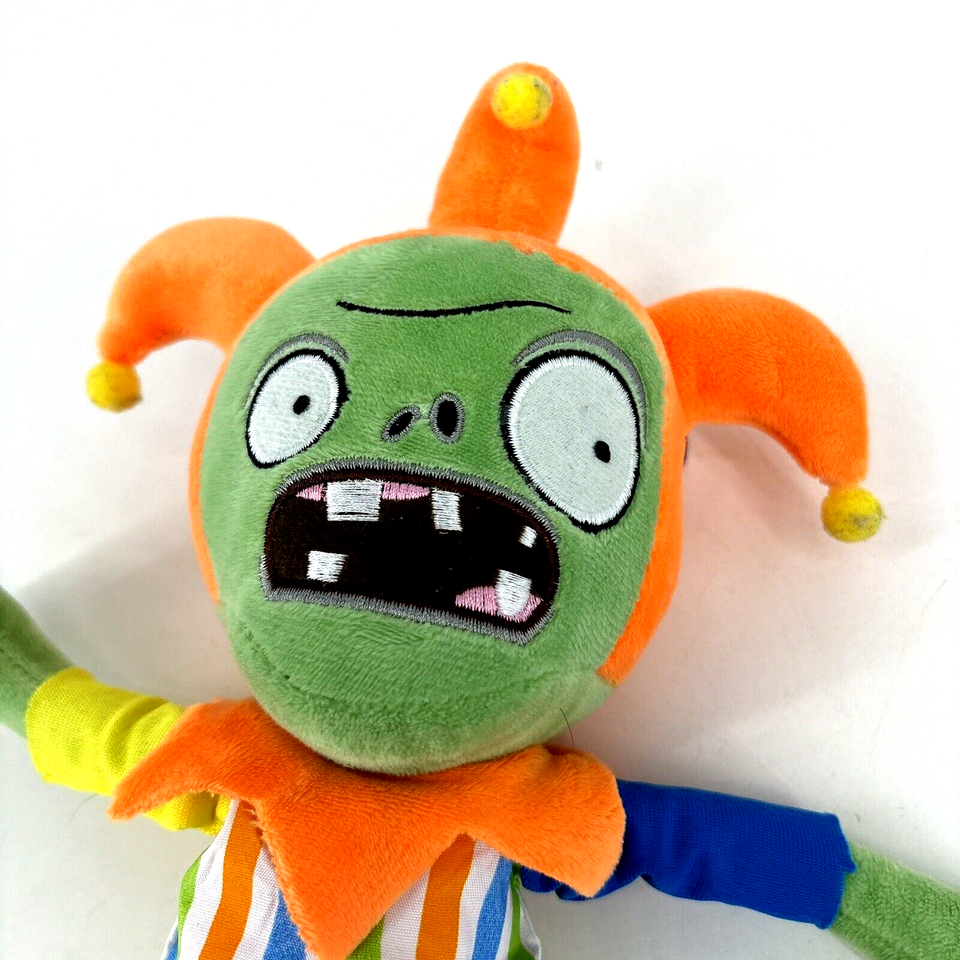 Plants vs Zombies - Zombie Joker/Jester Plush Stuffed Toy 12" w Suction ...