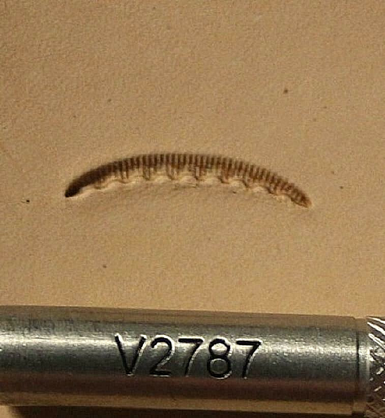 Tandy Leather CRAFTOOL PRO Stamping Tool - Veiner - V2787 or 82787-00 ...