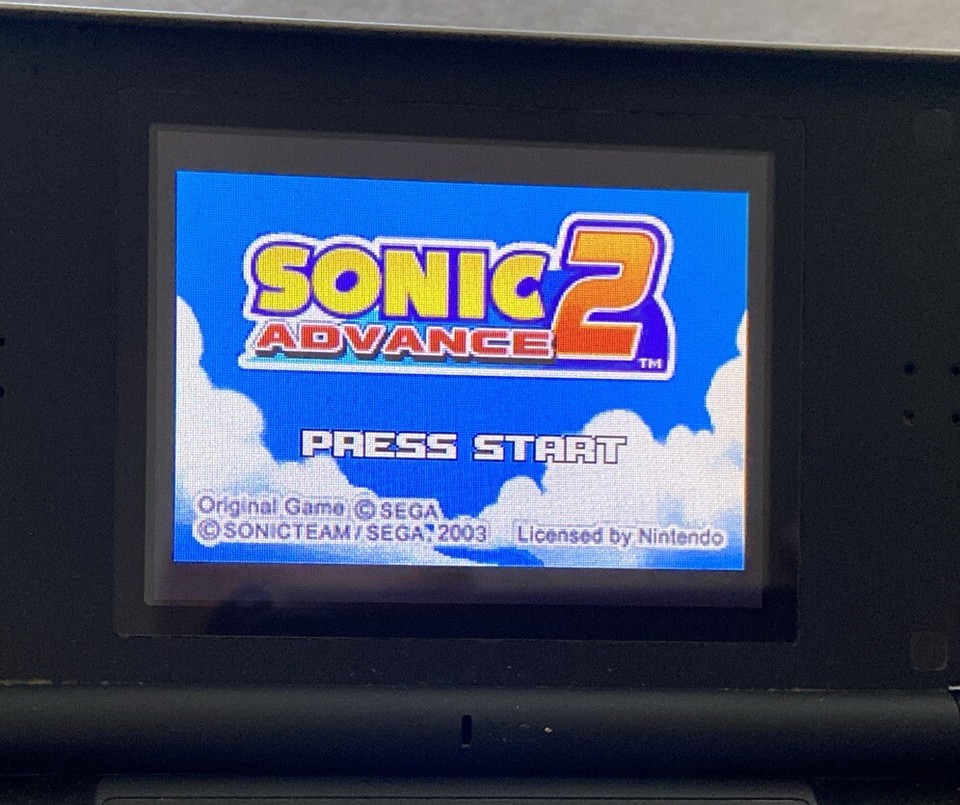 Sonic Advance 2 (Nintendo Game Boy Advance, 2003) GBA Authentic Tested ...