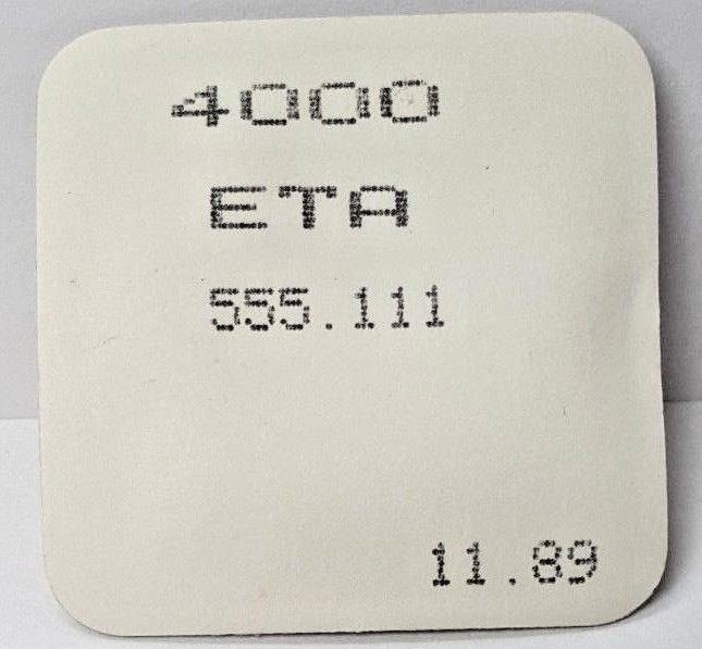AUTHENTIC BRAND NEW SEALED ETA 4000 ELECTRONIC CIRCUIT BOARD MODULE 555 ...