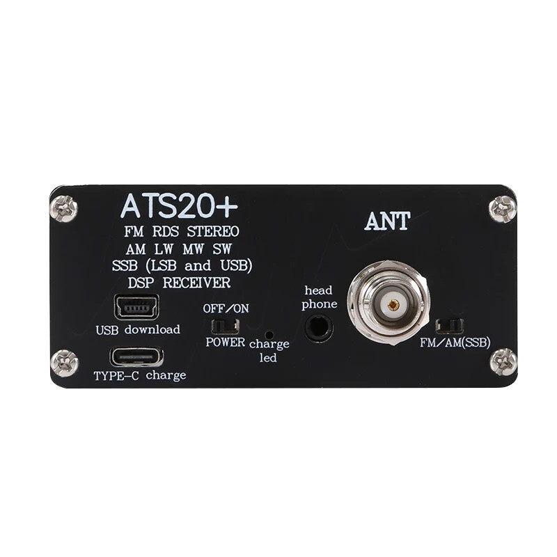 Latest New ATS-20+ Plus ATS20 V2 SI4732 Radio Receiver DSP SDR Receiver ...