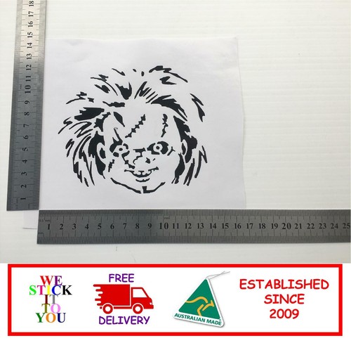 CHUCKY BUMPER STICKER,VINYL DECAL,WINDOW STICKER,LAPTOP, BIKE. | eBay