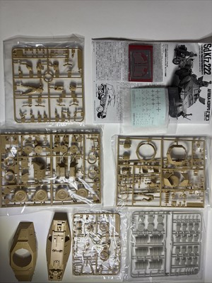 TAMIYA # 35286 Sd.Kfz.222 Leichter Panzerspahwagen 4x4 Afrika Korps 1/ ...