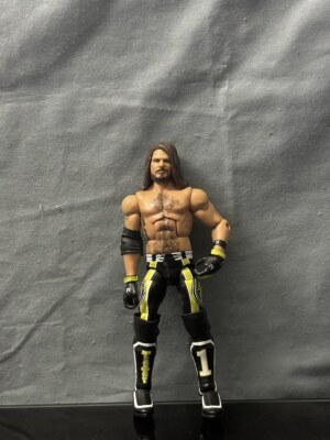 WWE AJ Styles Action Figure Mattel Elite Wrestling | eBay
