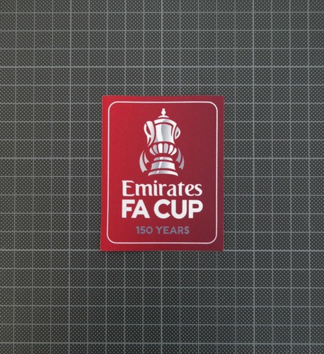FA Cup Emirates Football Patch 2021-2022 150 Years | eBay