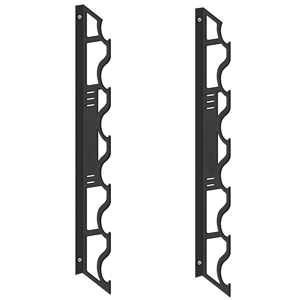 6-Rolls Wall Mounted Tint and Vinyl Wrap Rack for Organizing Roll Media ...