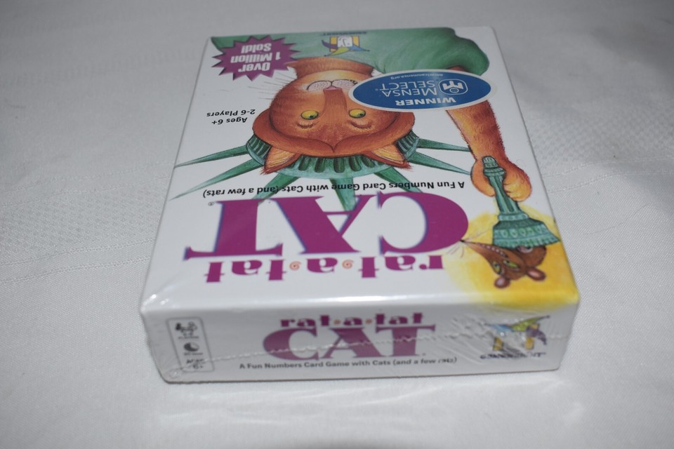 Rat aTat Cat Card Game Gamewright Ages 6+ 1996 Made in China | eBay