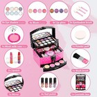 Kids Makeup Sets for Girls, Washable Toddler Makeup Kit, Non Toxic ...