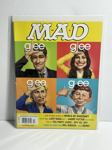 MAD Magazine #506 Dec 2010 GLEE - World Of Warcraft - Bagged & Boarded ...