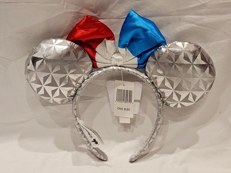 DISNEY PARKS FRANCE FLAG EPCOT BALL MINNIE EARS HEADBAND NEW NWT | eBay