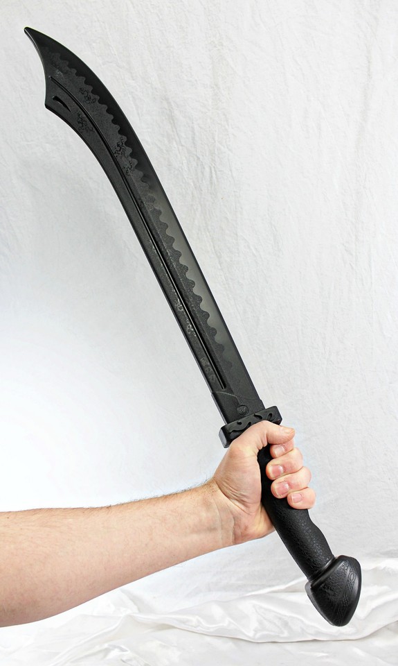 Curved Barbarian Scimitar Sword - Nearly INDESTRUCTIBLE Practice ...