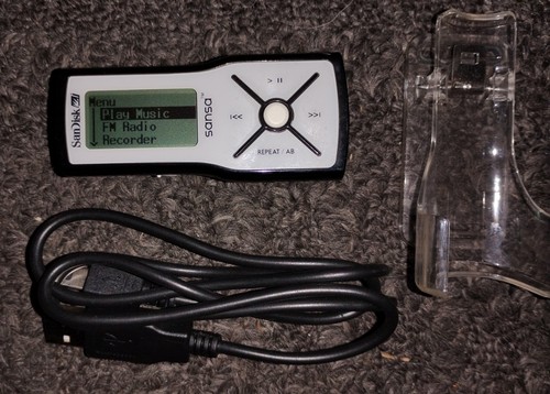 SanDisk Sansa M250 Mp3 Player With Detachable Pocket Clip | eBay