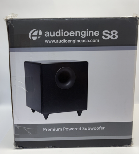 Audioengine S8 250W Powered Subwoofer Built-in Amplifier - Black | eBay