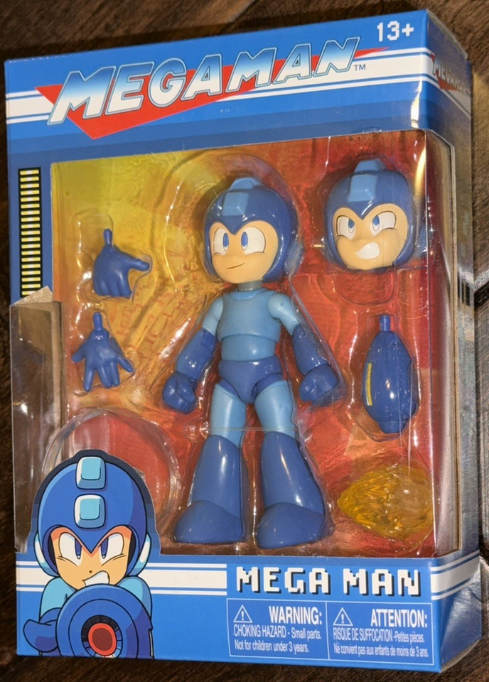 Jada Mega Man 6 Action Figure Lot Set Elec Cut Ice Fire Hyper Bomb ...
