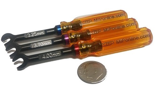 MIP 9730 MIP Turnbuckle Wrench Assortment Bundle Pack 3.25 / 3.70 & 4 ...