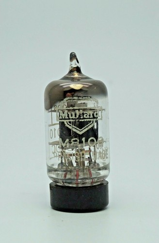 Mullard KB/DC CV4010 EF95 M8100 Black Plate Square Getter Valve Tube ...