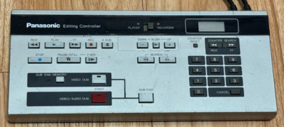 Panasonic PV-R500 Editing Controller VHS VCR Accessory Nice Condition ...