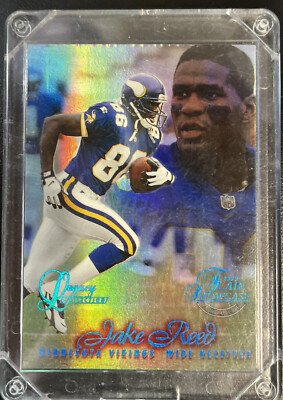 1997 Flair Showcase Football Row 1 #116 Jake Reed- MINT condition. in ...