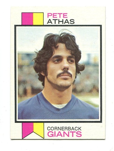 1973 Topps #286 Pete Athas New York Giants | eBay