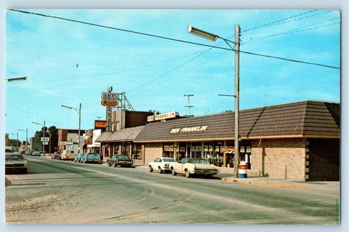 Oscoda Michigan Postcard Lake Huron Wurtsmith Air Force Base Exterior ...